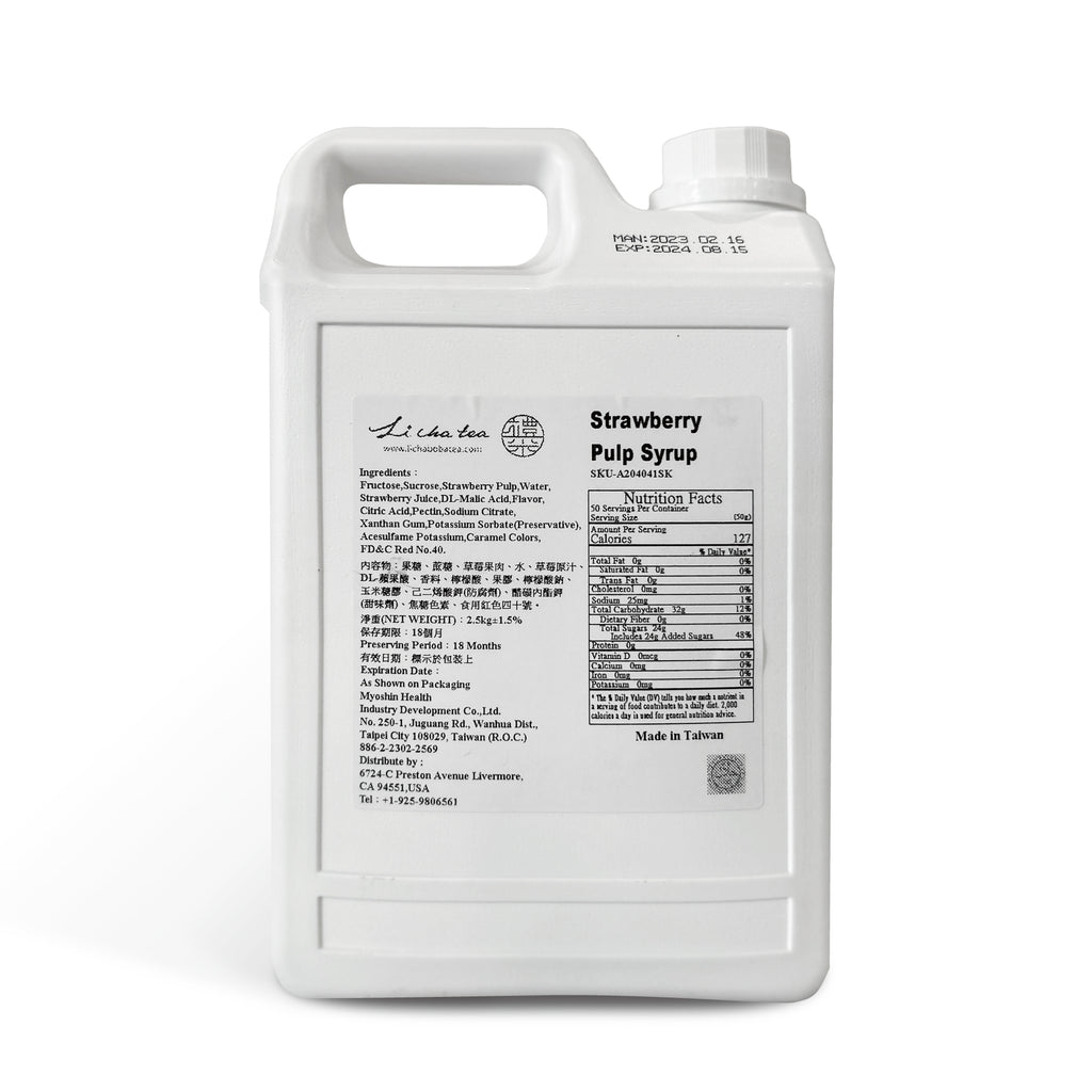 Strawberry Syrup – Zilla Trading Company