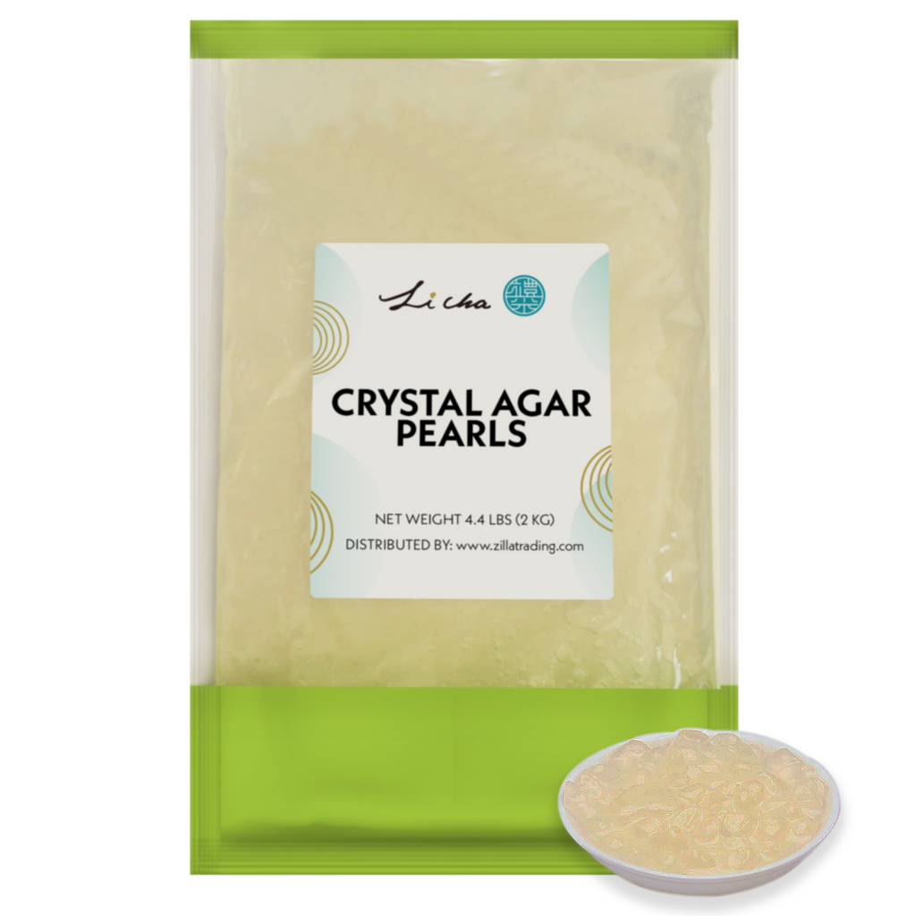 Li Cha Crystal Agar Pearls (2kg/4.4lbs Bag) – Zilla Trading Company