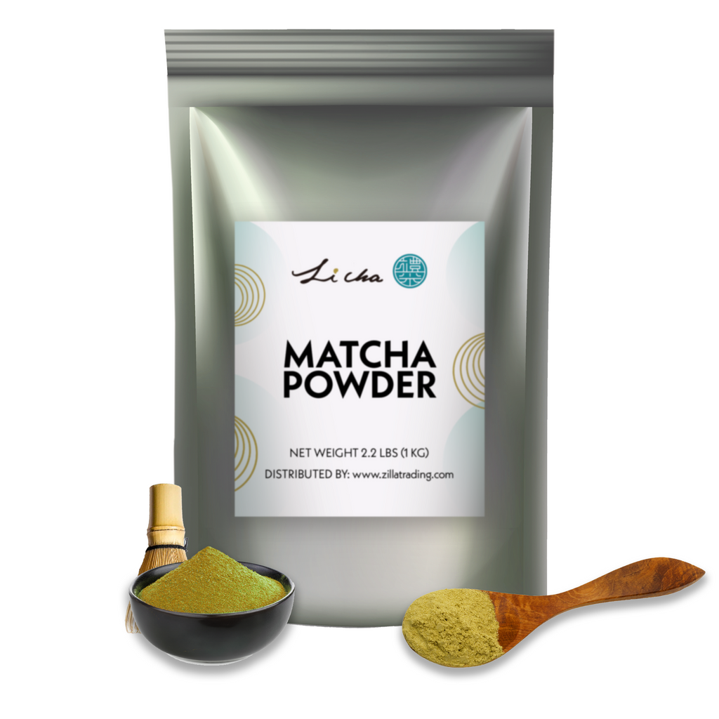 Li Cha Matcha Tea Powder (1kg/2.2lbs Bag) – Zilla Trading Company