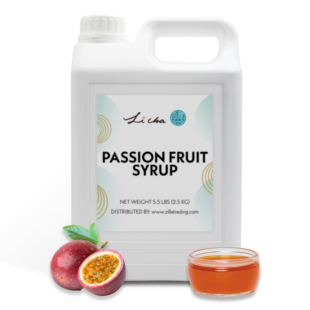 Li Cha Passion Fruit Syrup without Pulp (2.5kg/5.5lb Bottle) – Zilla ...