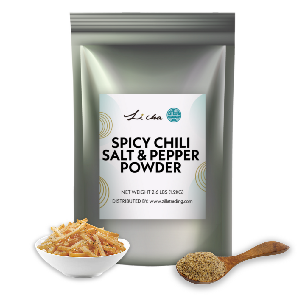 Li Cha Spicy Chili Salt & Pepper Savory Powder (1.2kg/2.6lbs Bag ...
